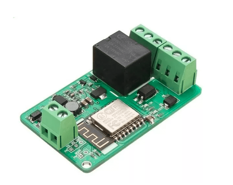 MODULO SWICH CONTROL WIFI ESP8266 CON 1 RELAY POWER 7-30V - Grenelectronic Chile