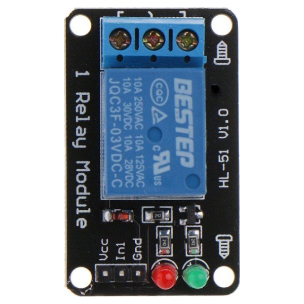 MODULO RELE X1 5V - BESTEP - Grenelectronic Chile