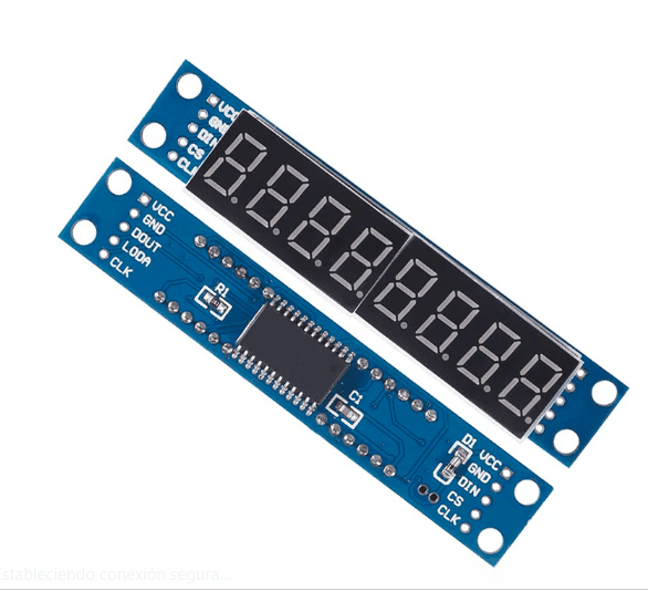 MODULO 8 DIGITOS DRIVER MAX 7219 - Grenelectronic Chile