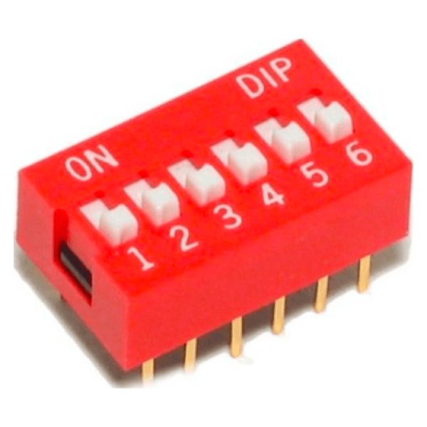 DIP SWITCH 6 POSICIONES INTERRUPTOR - Grenelectronic Chile