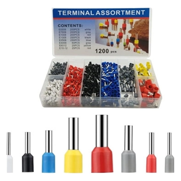 CAJA FERRULE 1200 PCS - Grenelectronic Chile