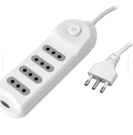 ALARGADOR ELÉCTRICO IRM 4 TOMAS 1.5M BLANCO - Grenelectronic Chile